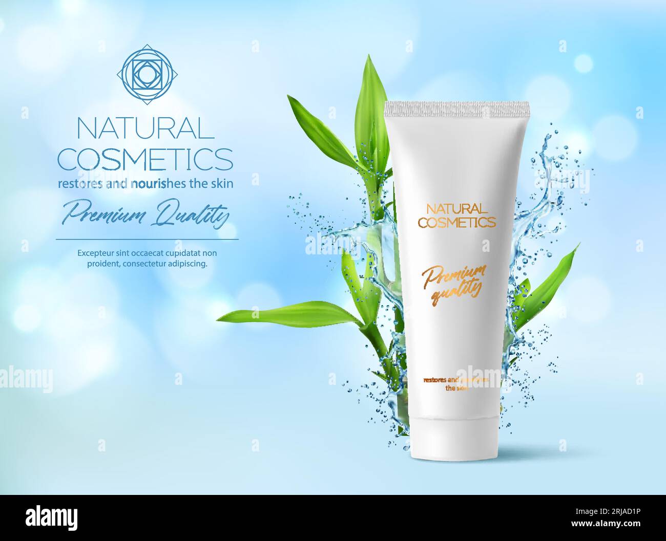 Bamboo water tube Stock Vector Images - Alamy