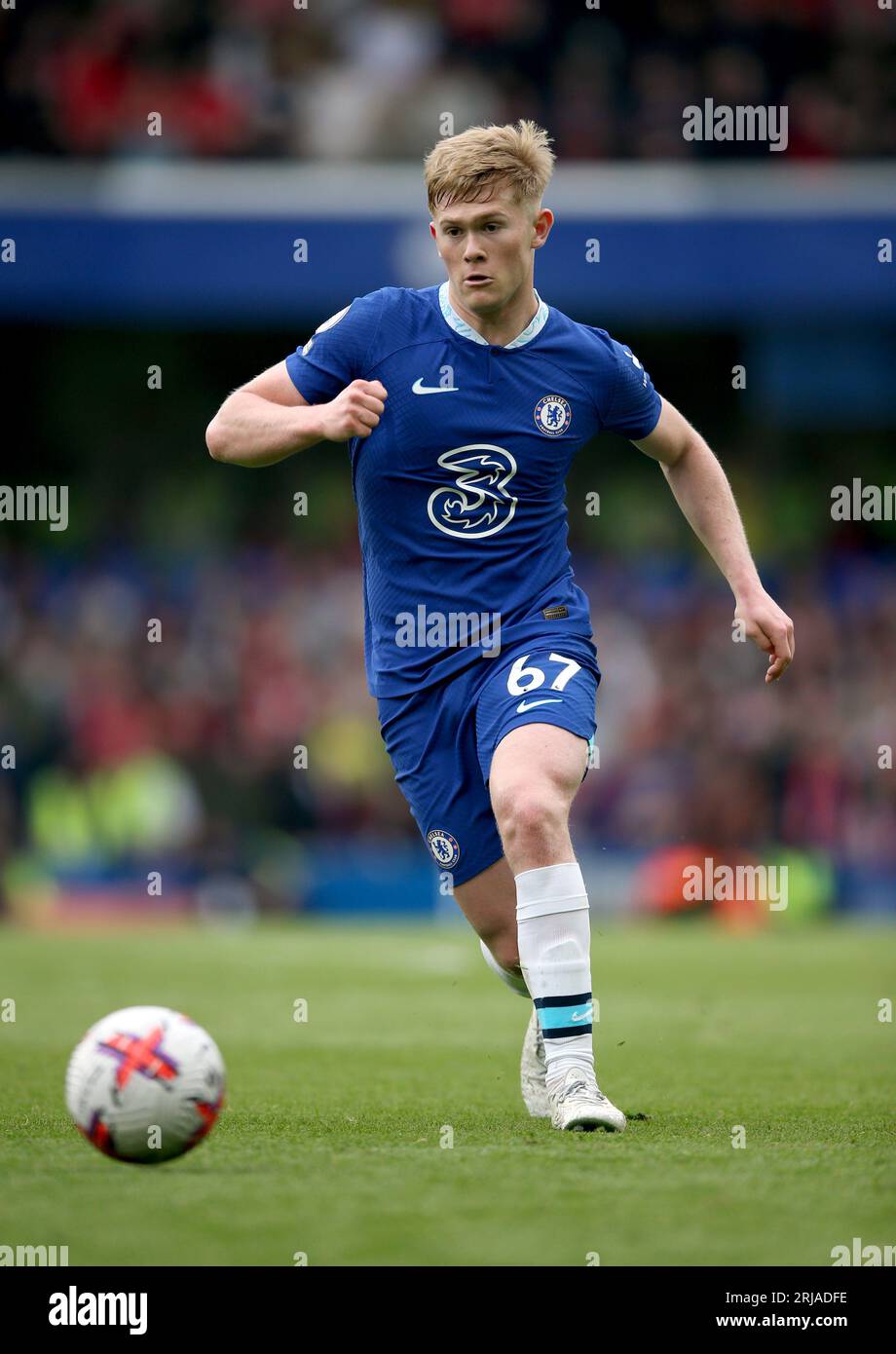 File photo dated 13-05-2023 of Lewis Hall who has joined Newcastle on a ...