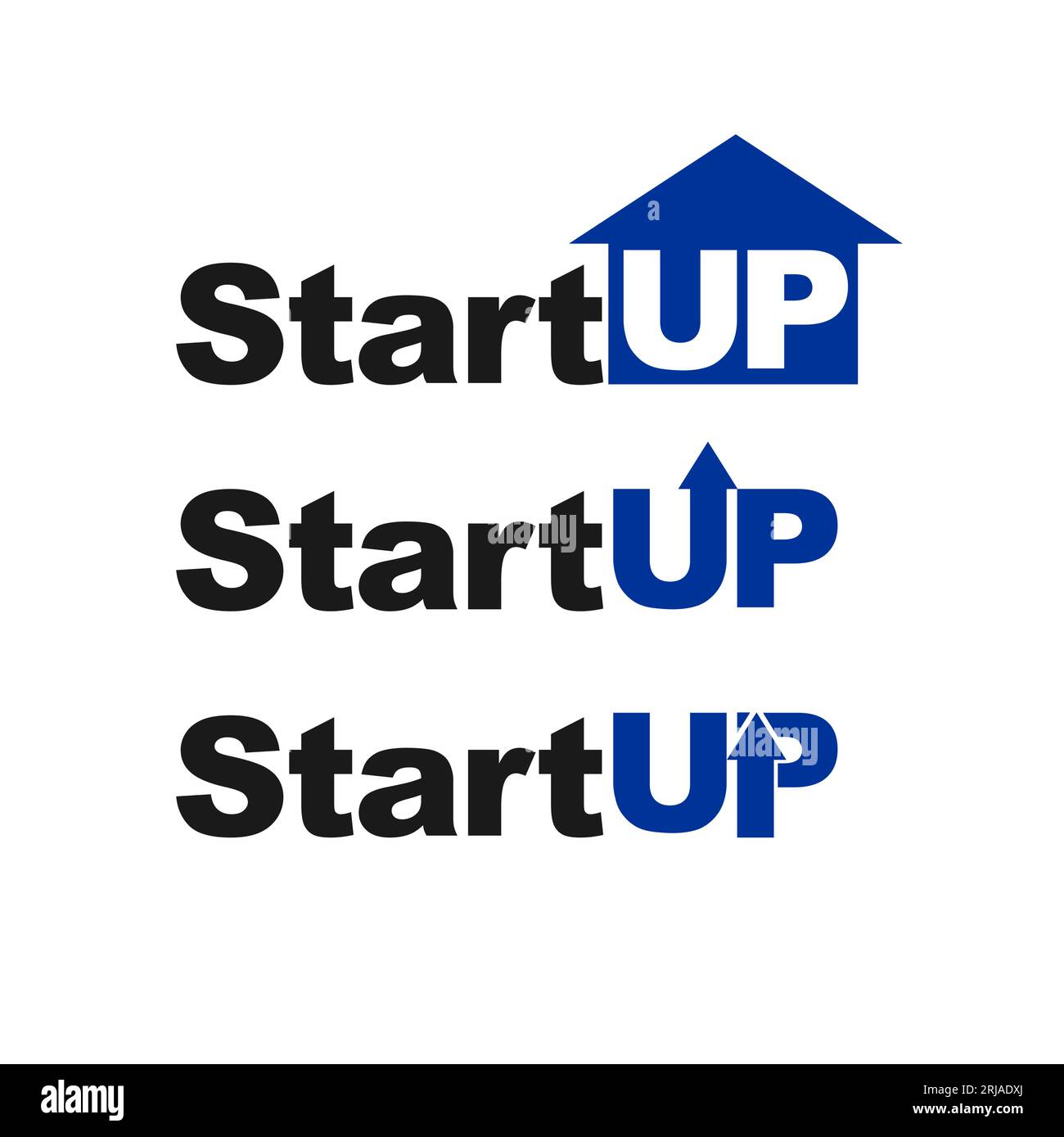 Startup logo Stock Vector Images - Alamy