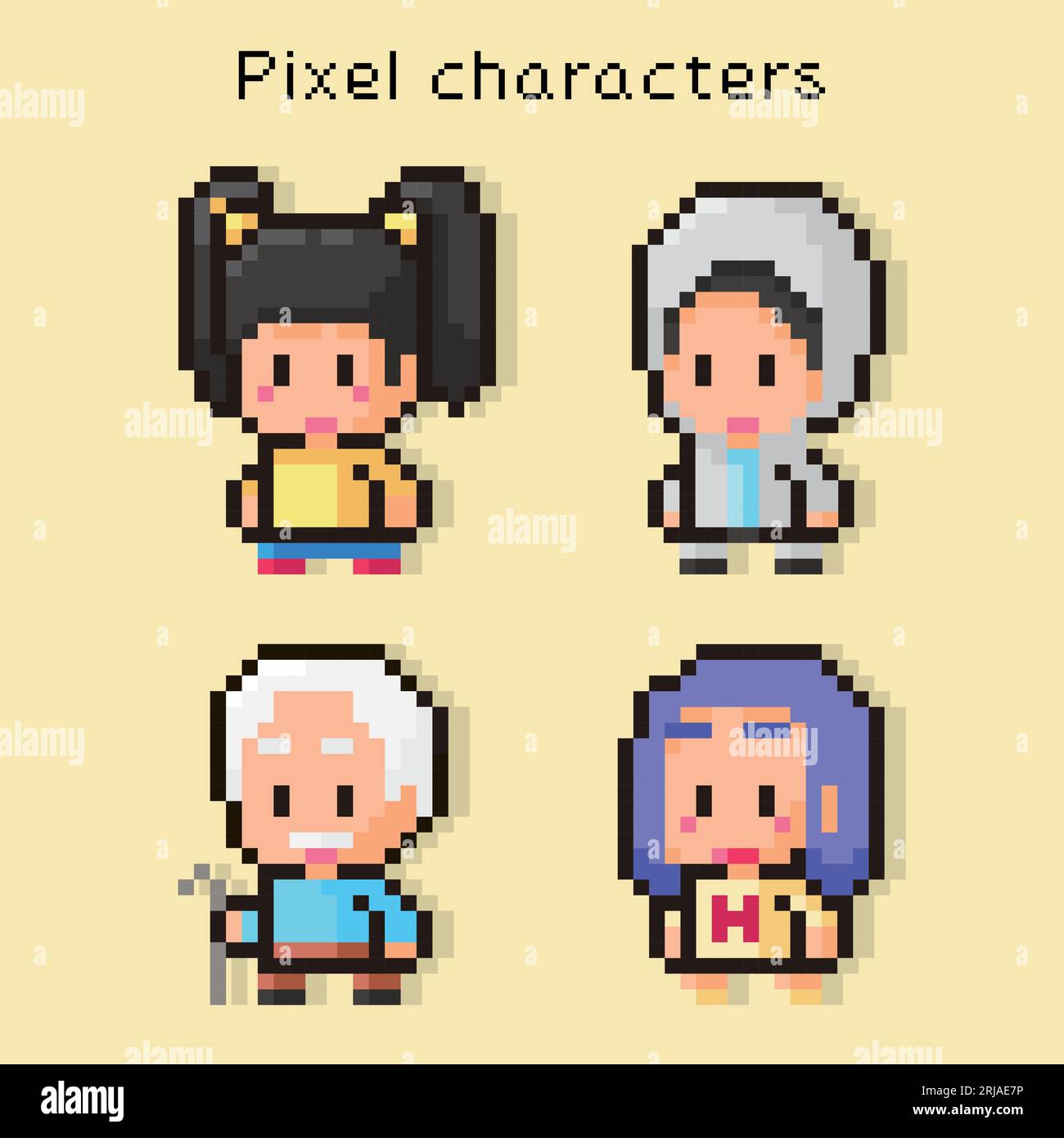 Asian blonde woman Stock Vector Images - Alamy