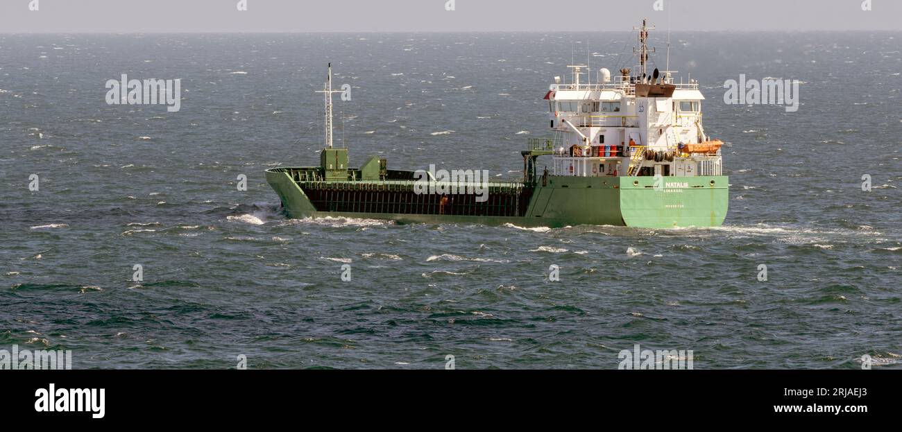 Natalie IMO 9361720 a General Cargo vessel at sea in the English ...