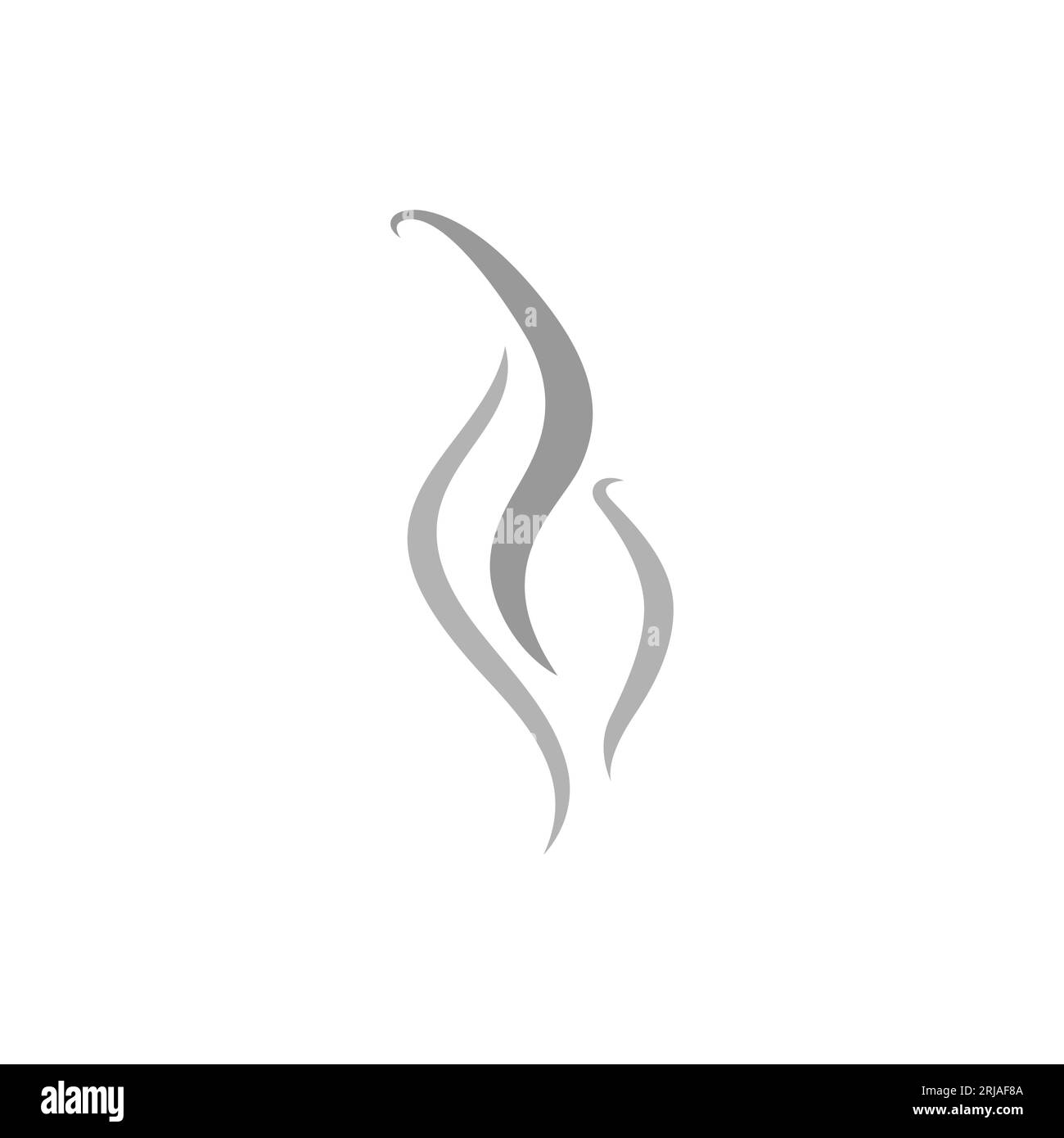 Simple Warm Smoke Illustration Inspirational Design Stock Vector Image ...