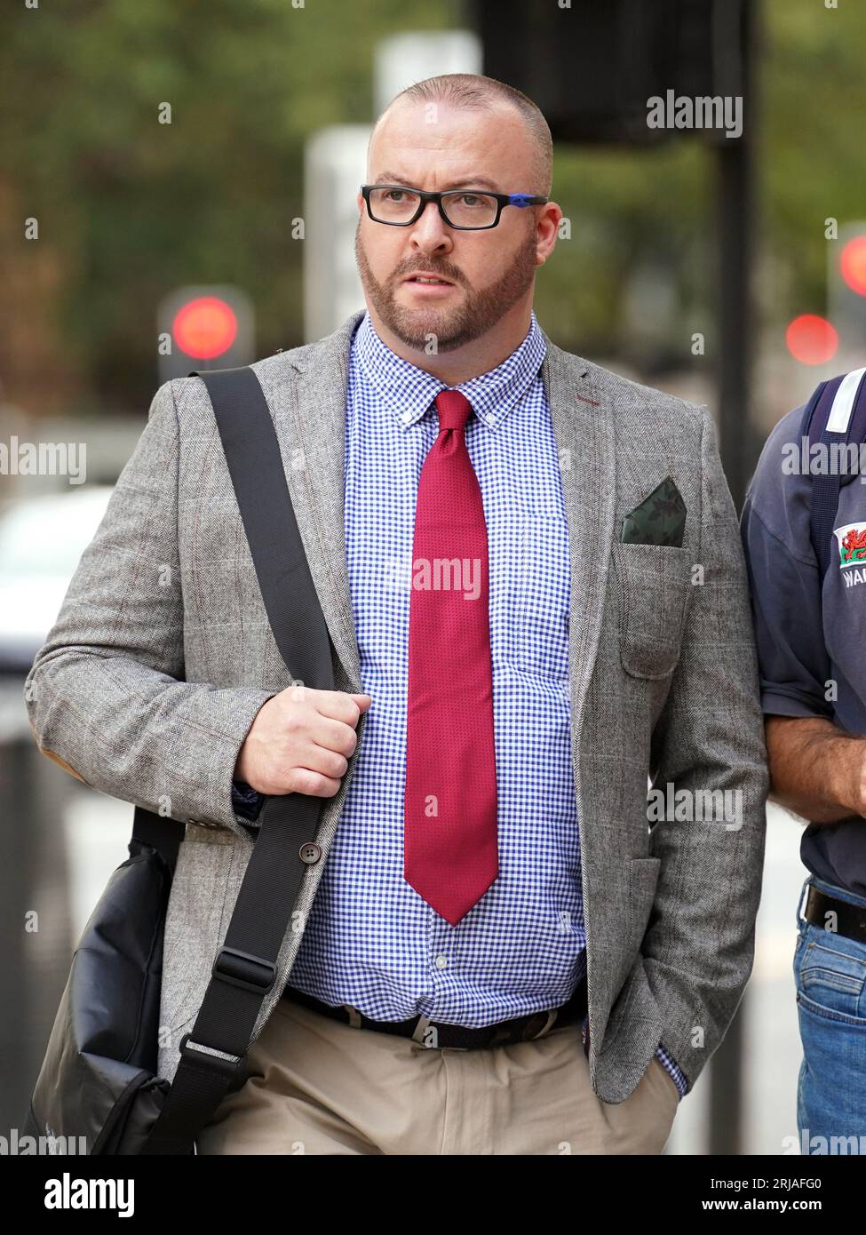 British Transport Police officer Pc Kerry Reynolds, 45, arrives at ...