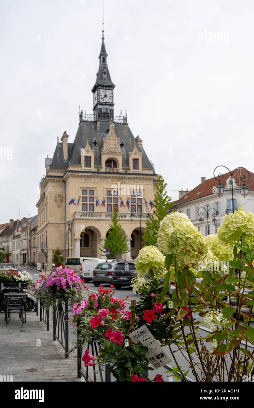 Town Hall, La Ferte-Sous-Jouarre, Seine-et-Marne, Ile-de-France, France ...