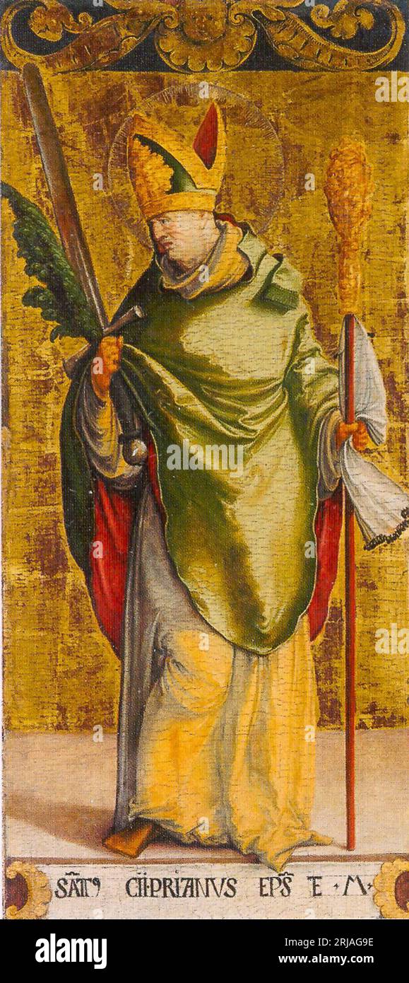 Der Heilige Cyprianus von Karthago between circa 1535 and circa 1540 by ...