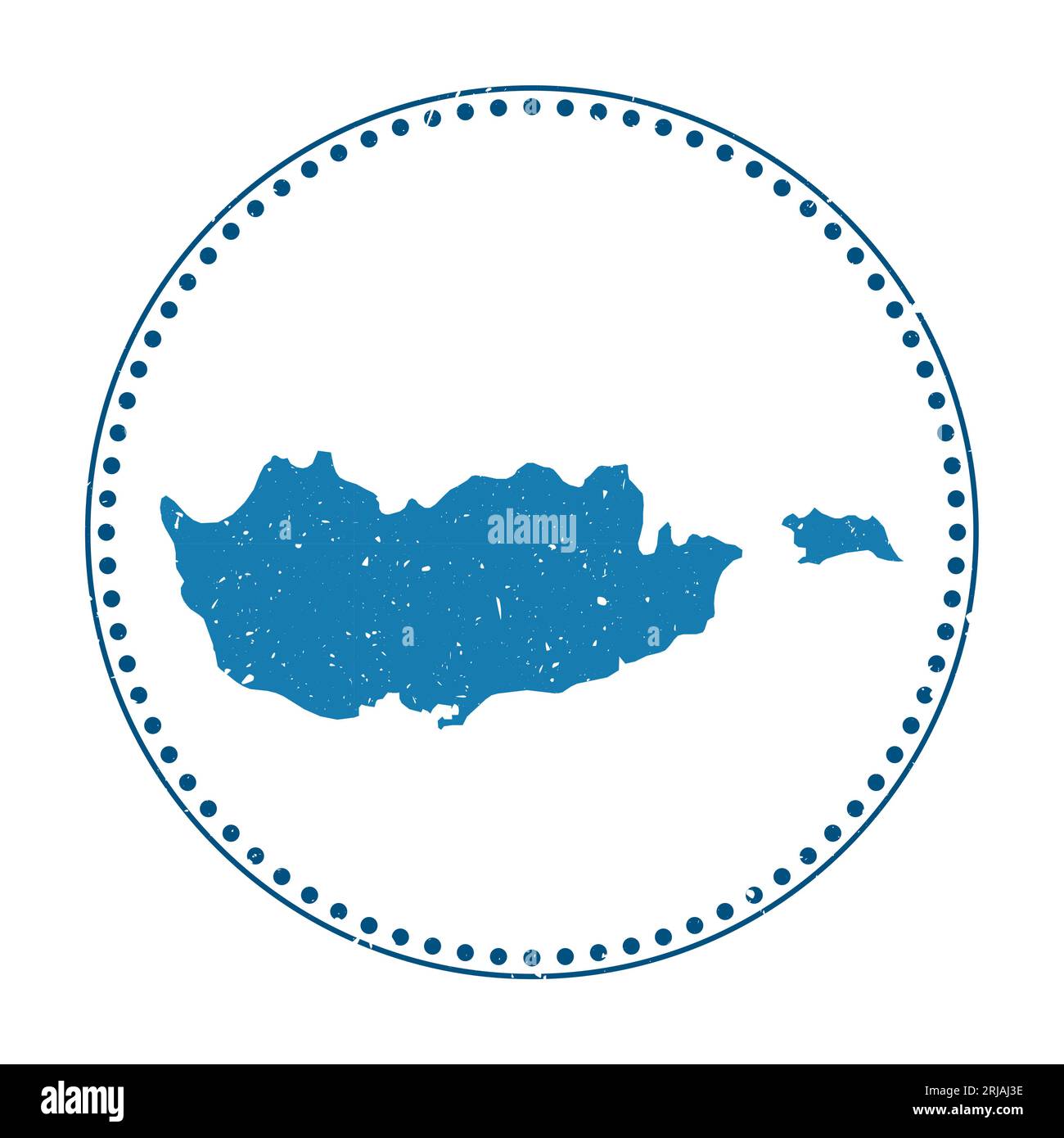 Cyprus sticker. Travel rubber stamp with map of country, vector ...