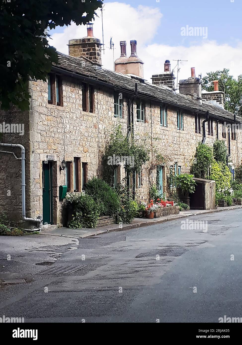 Roughlee village was the home of Dame Alice Nutter the only landowner ...