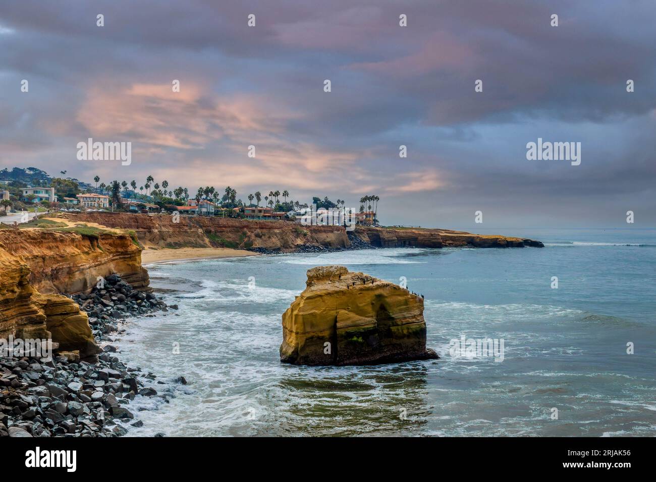 Sunset Cliffs Natural Park, San Diego, California Stock Photo - Alamy