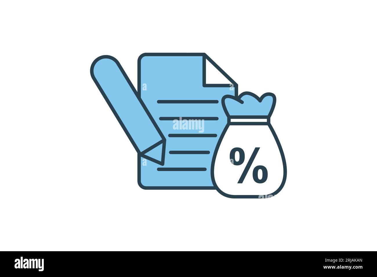 Loan Application Icon. Icon related to Credit and Loan. suitable for ...