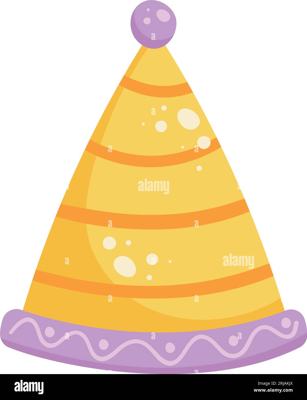 party cone hat over white Stock Vector Image & Art - Alamy