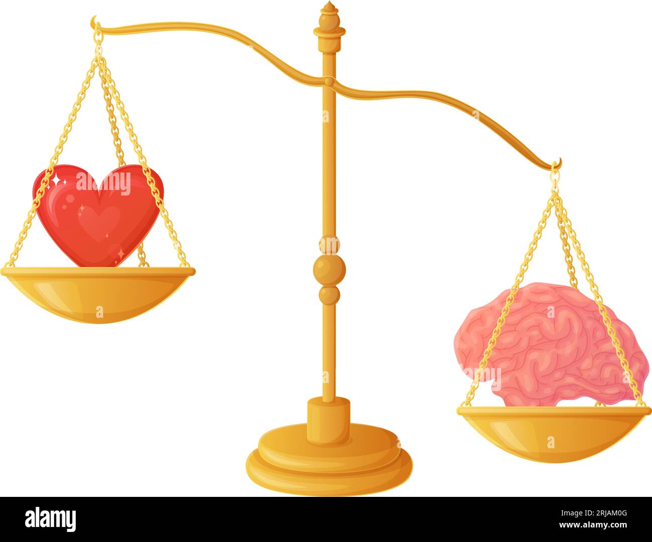 The heart outweighs the intellect on the scales. Brain heart balance ...
