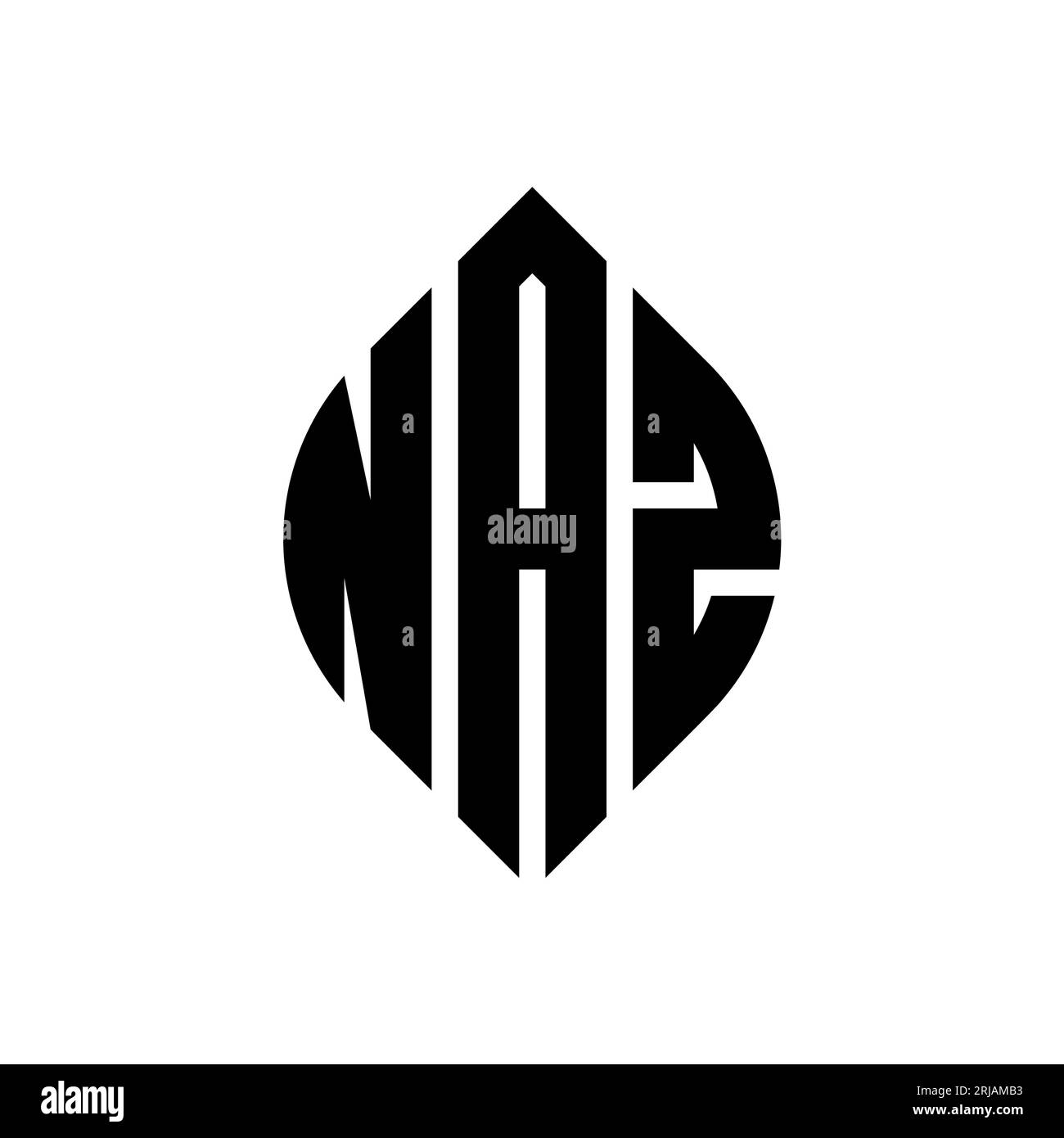 Naz logo design Black and White Stock Photos & Images - Alamy