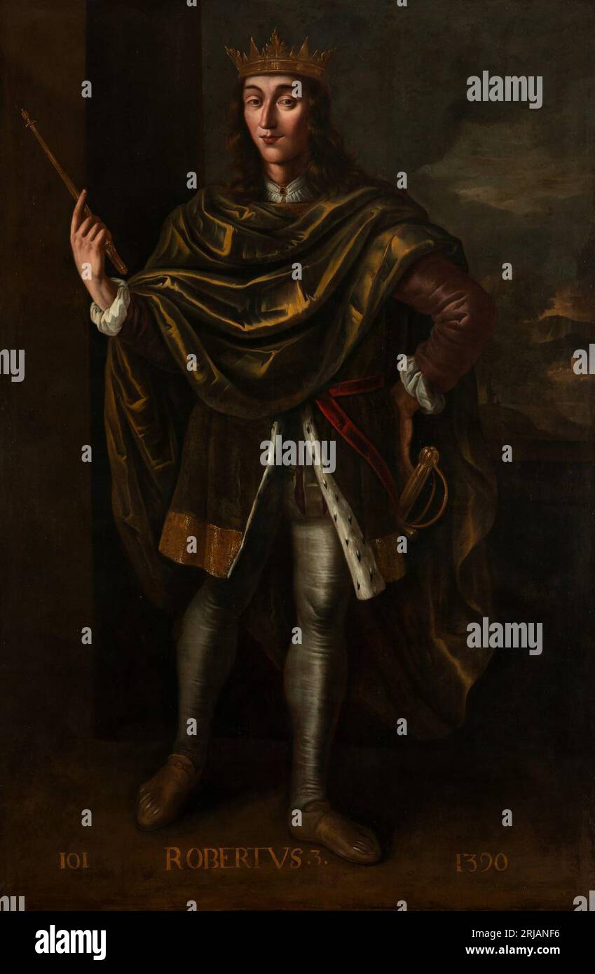 Robert ii scotland portrait hi-res stock photography and images - Alamy