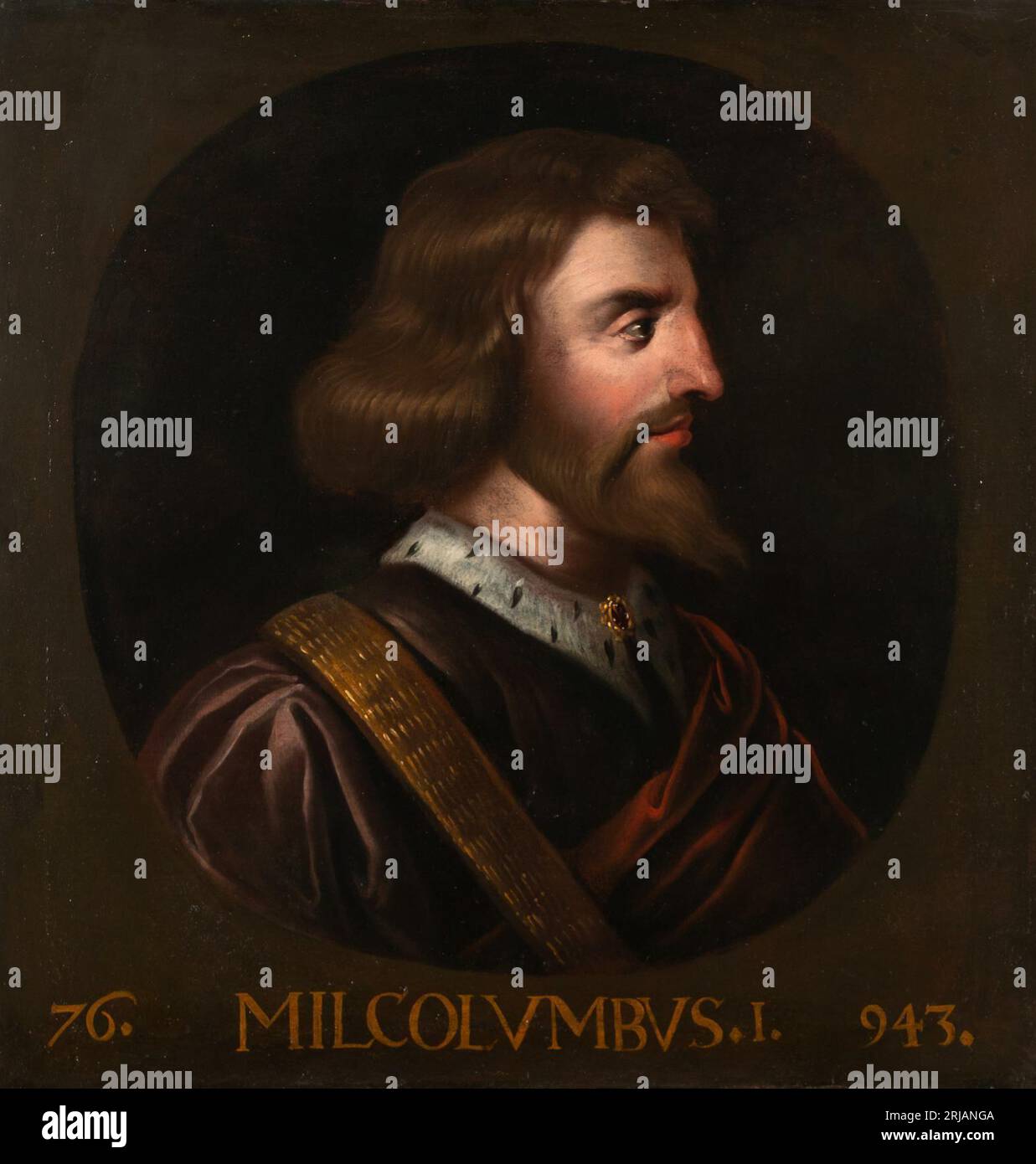 Malcolm I, King of Scotland (955-64) between 1684 and 1686 by Jacob de ...