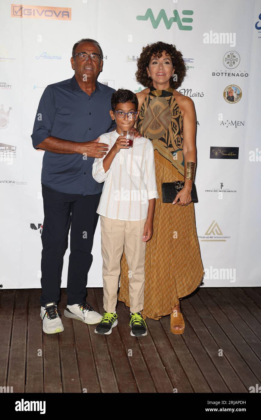 Marina di Pietrasanta, Mattone del Cuore 2023 at Twiga: Carlo Conti ...