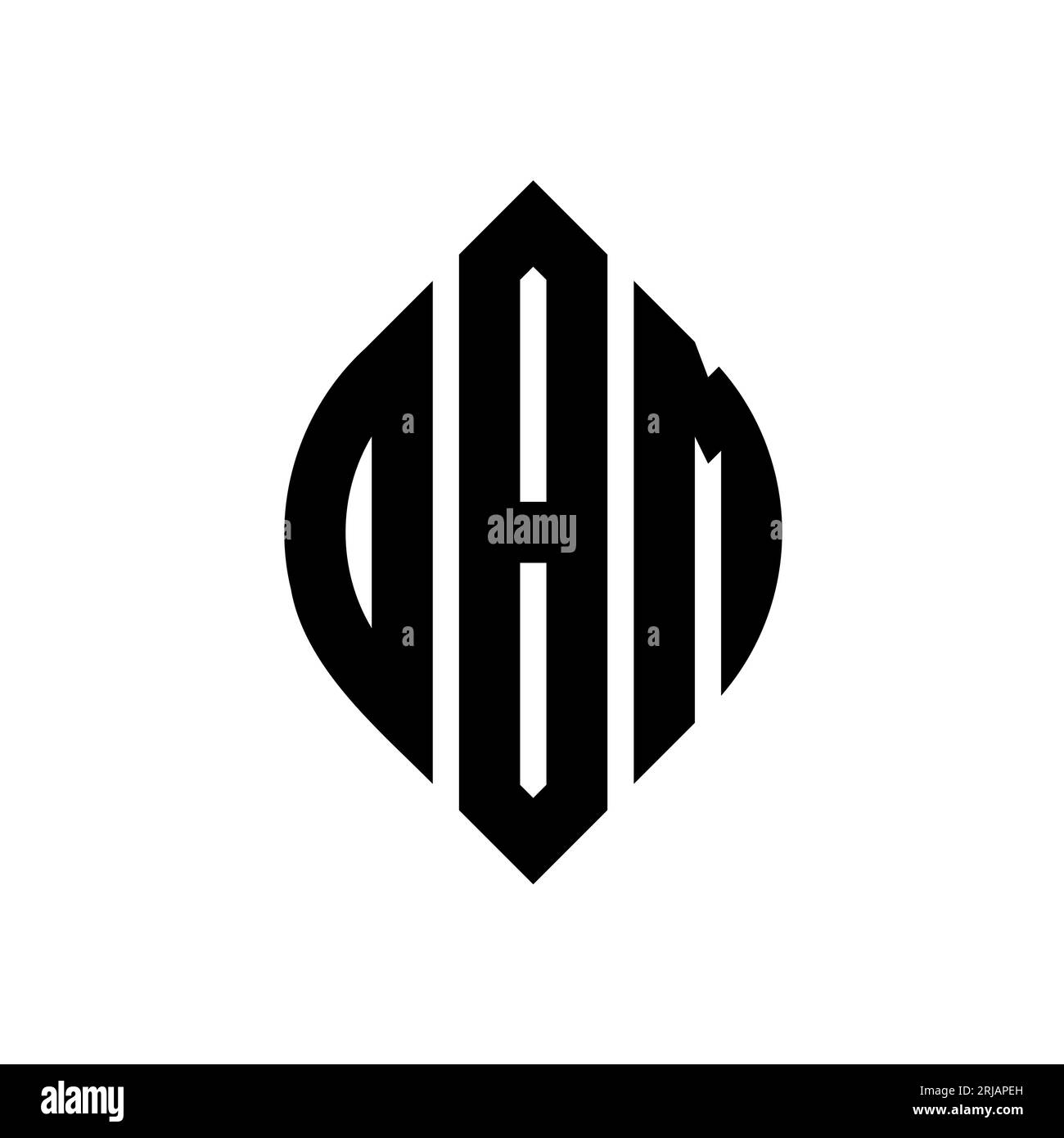 Obm logo design hi-res stock photography and images - Alamy