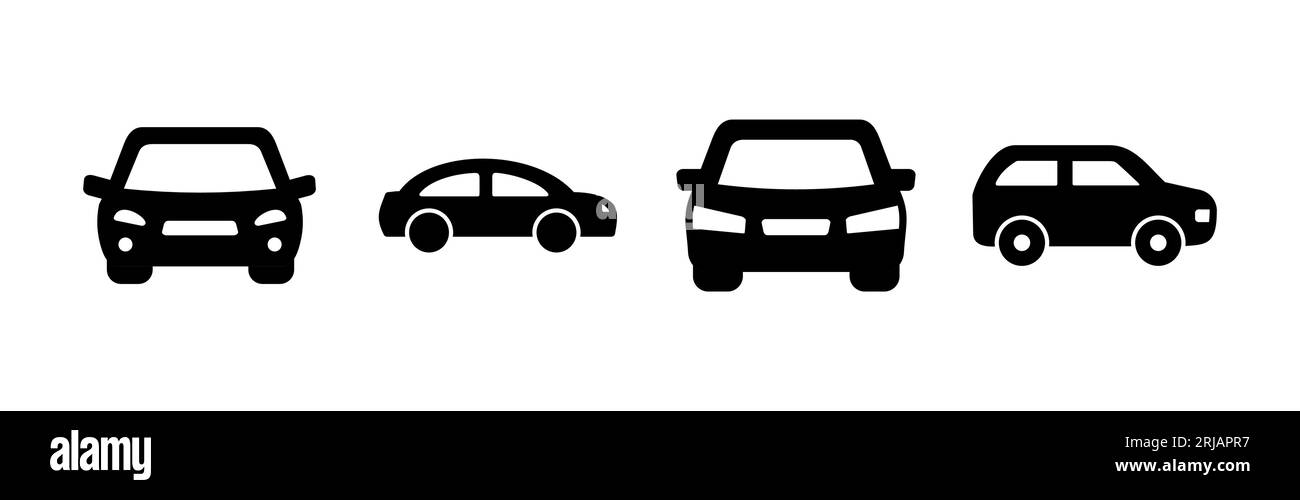 Car icon vector. Car sign. sedan Stock Vector Image & Art - Alamy