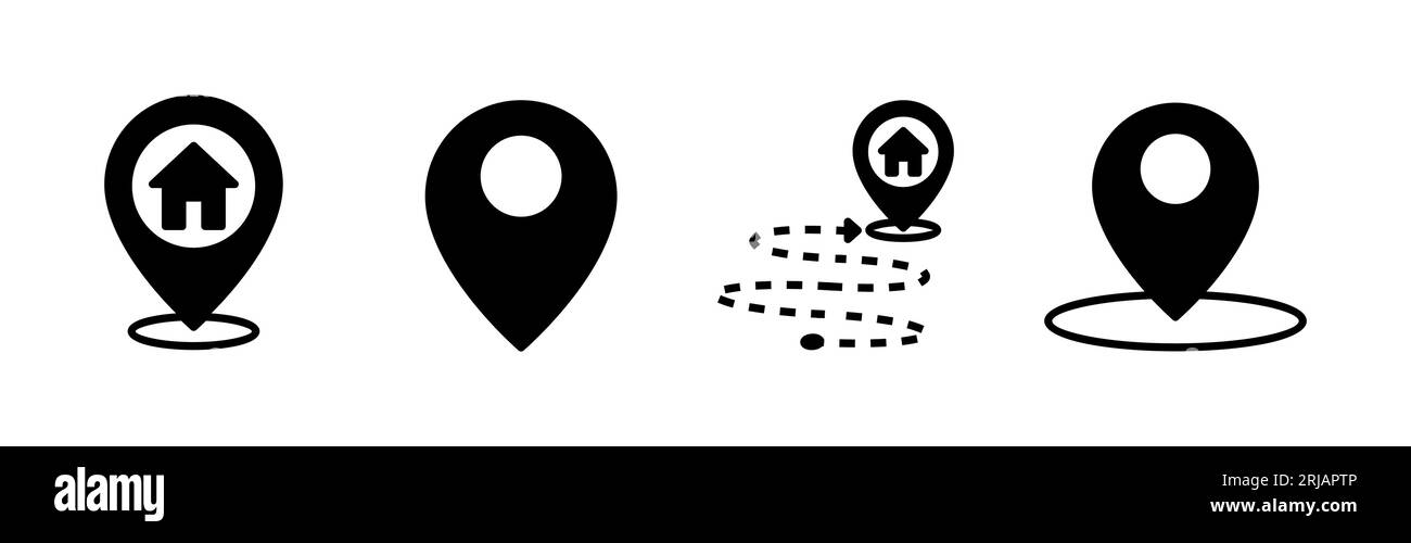 Address icon vector. location icon. address symbol. pin Stock Vector ...