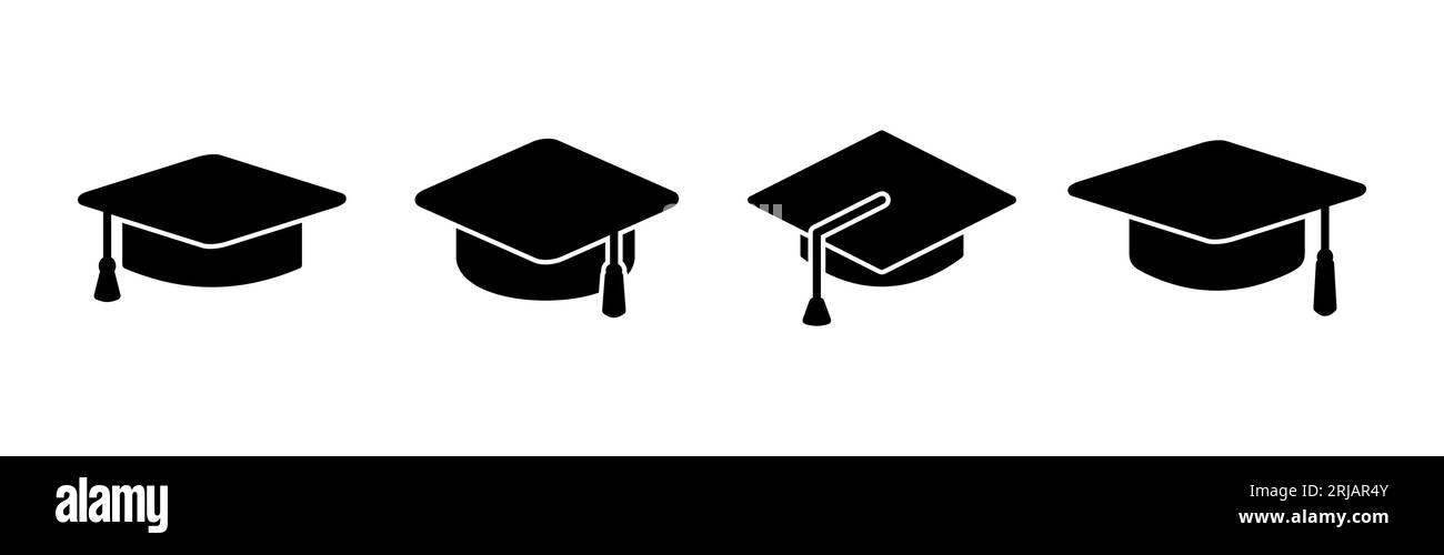 Education icon vector. graduation cap icon vector Stock Vector Image ...