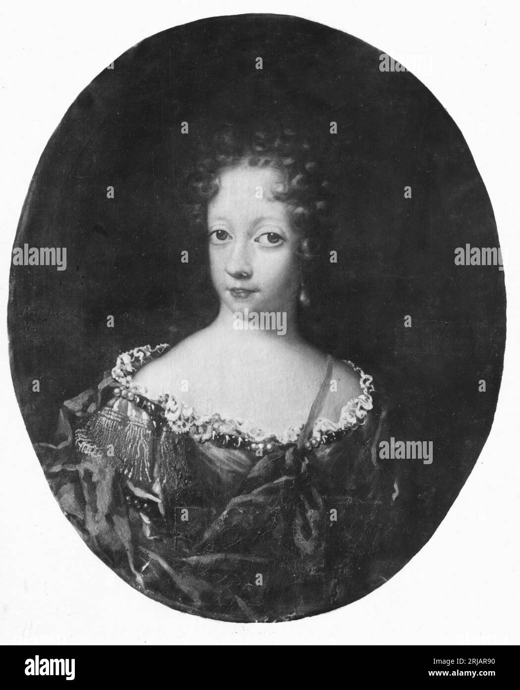 Sofia Hedvig, 1677-1735, prinsessa av Danmark Unknown date by David von ...