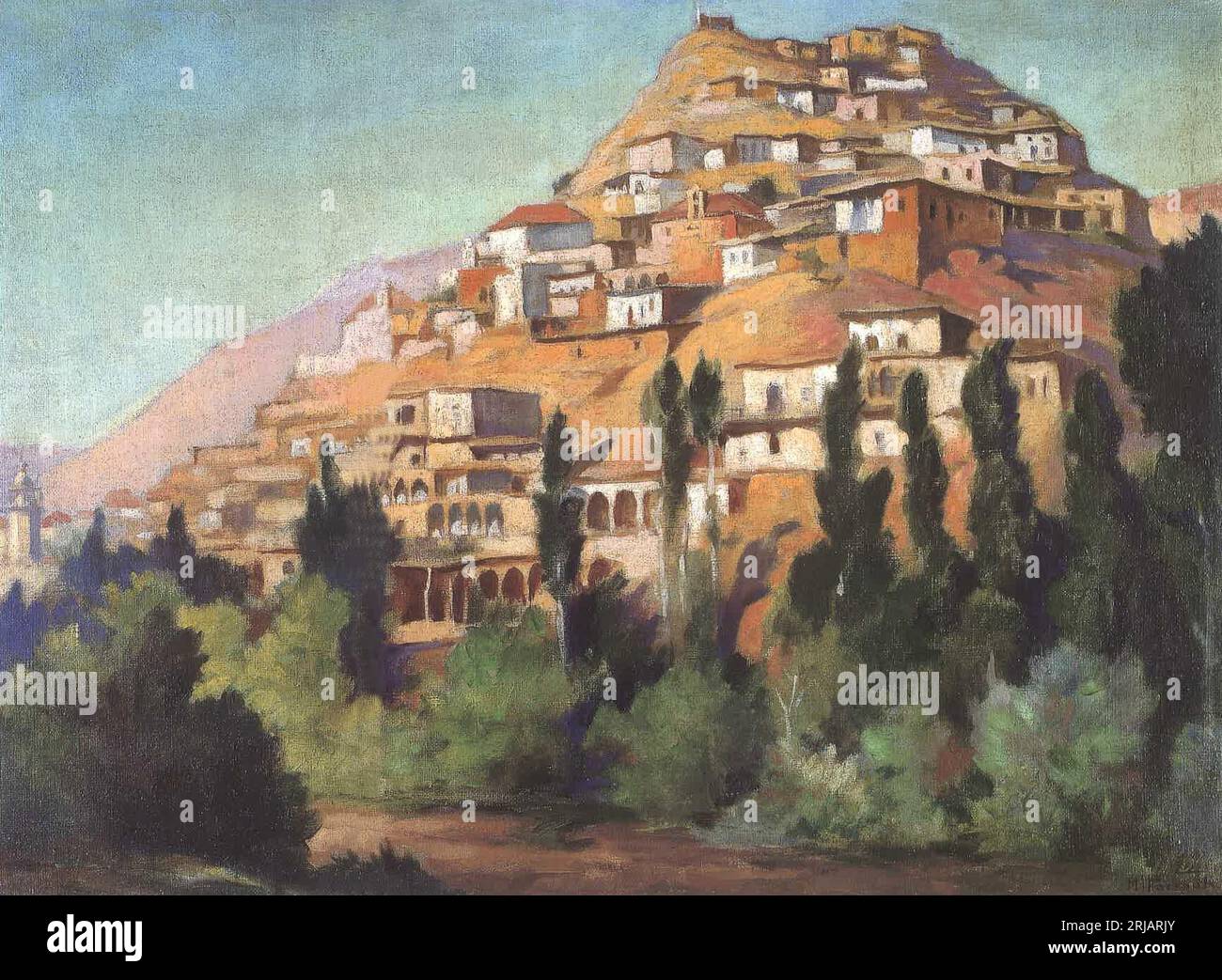 Qab Elias by Moustafa Farroukh Stock Photo - Alamy