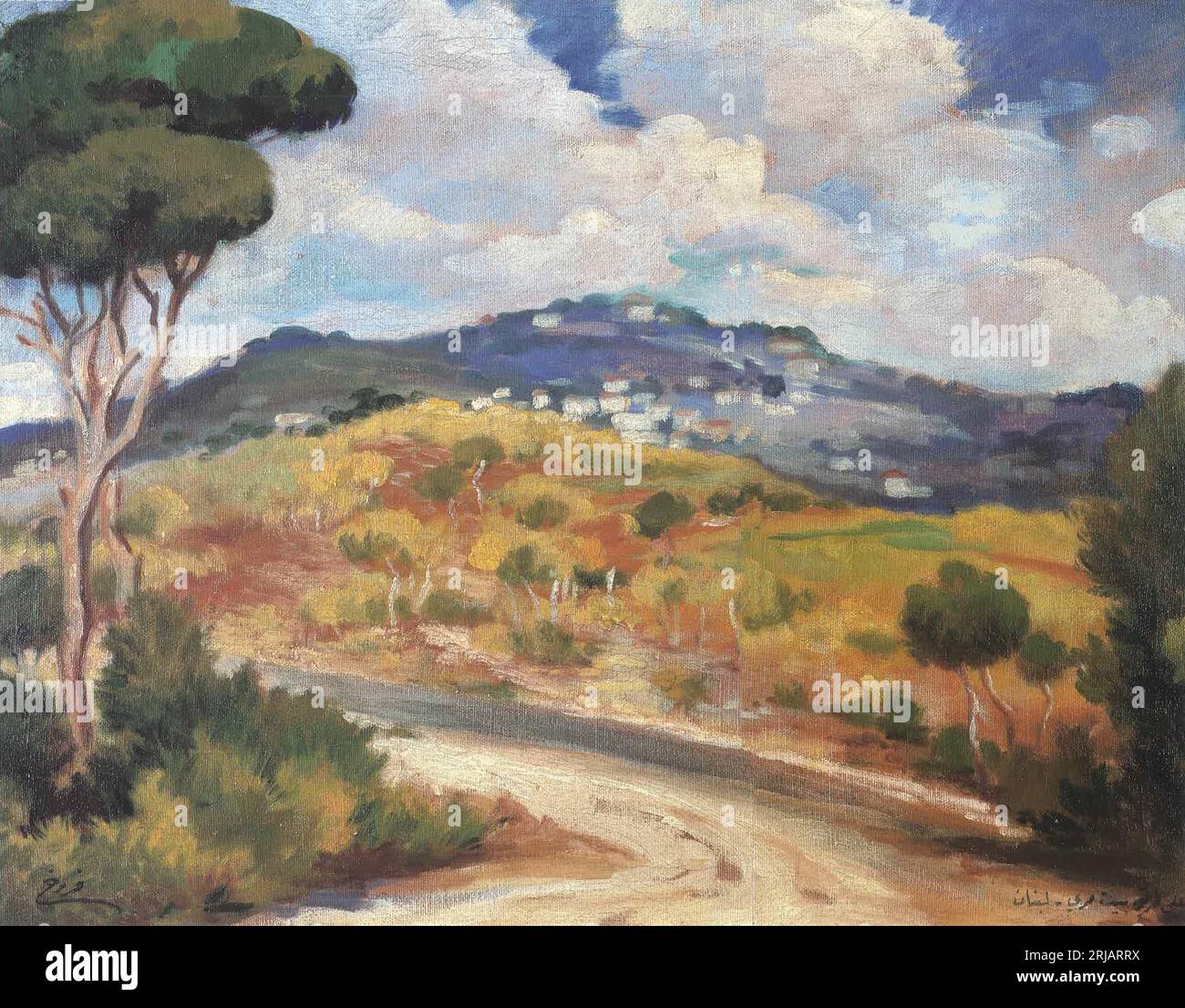 On the Road to Beit Mery by Moustafa Farroukh Stock Photo - Alamy
