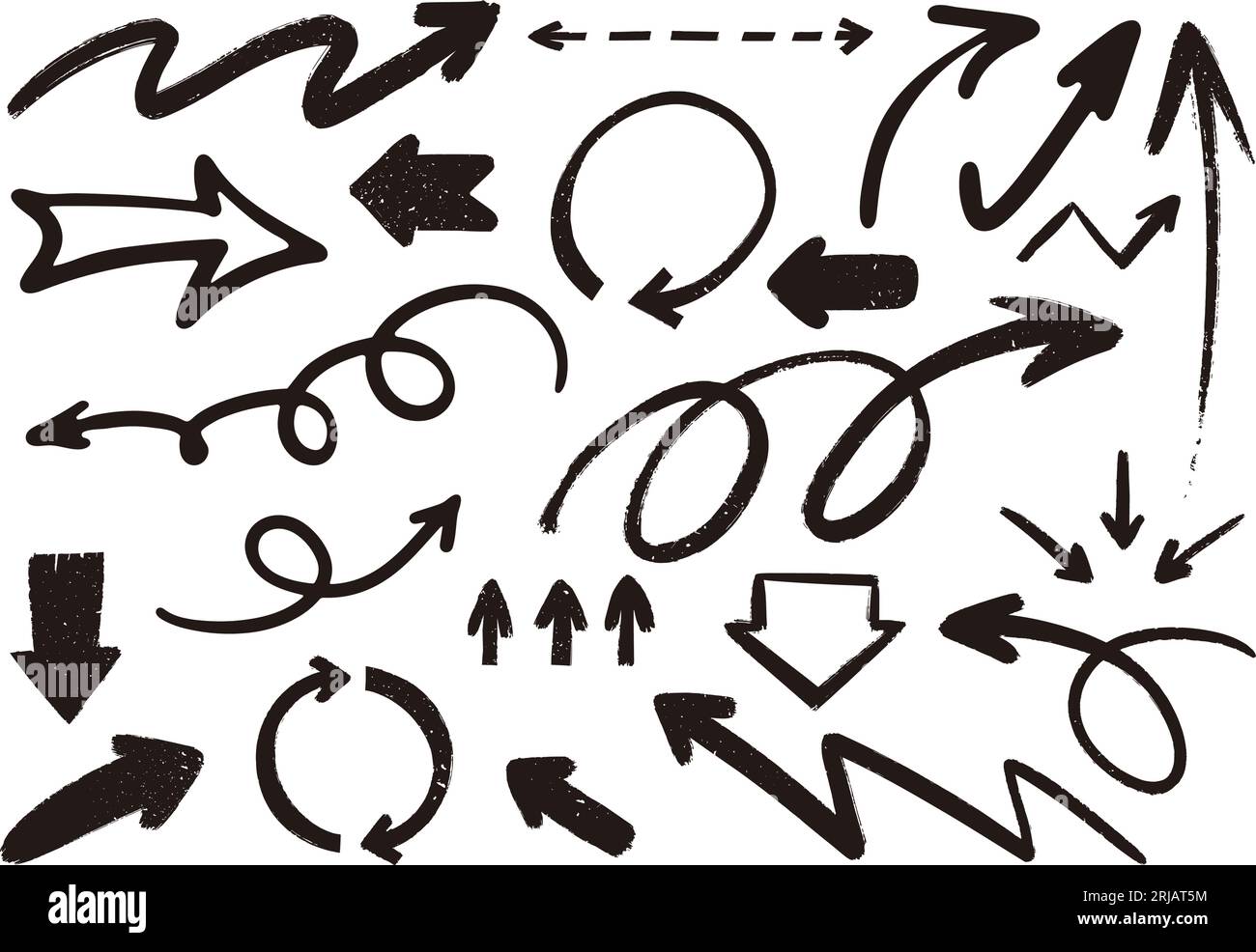 Thick arrow Cut Out Stock Images & Pictures - Alamy