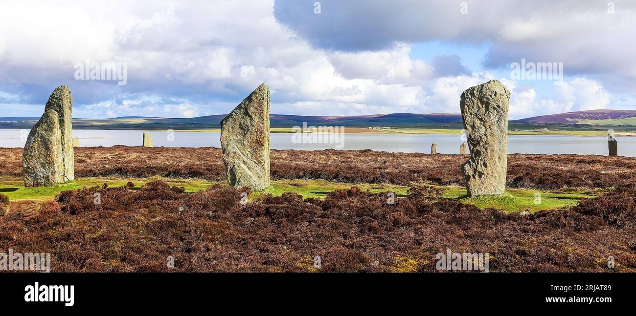 Ring of Brodgar Stock Photo - Alamy