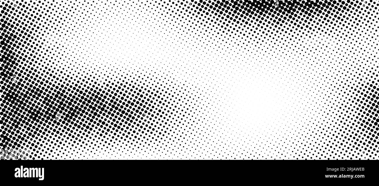 Aged halftone faded wavy gradient texture. Grunge dirty speckles and ...