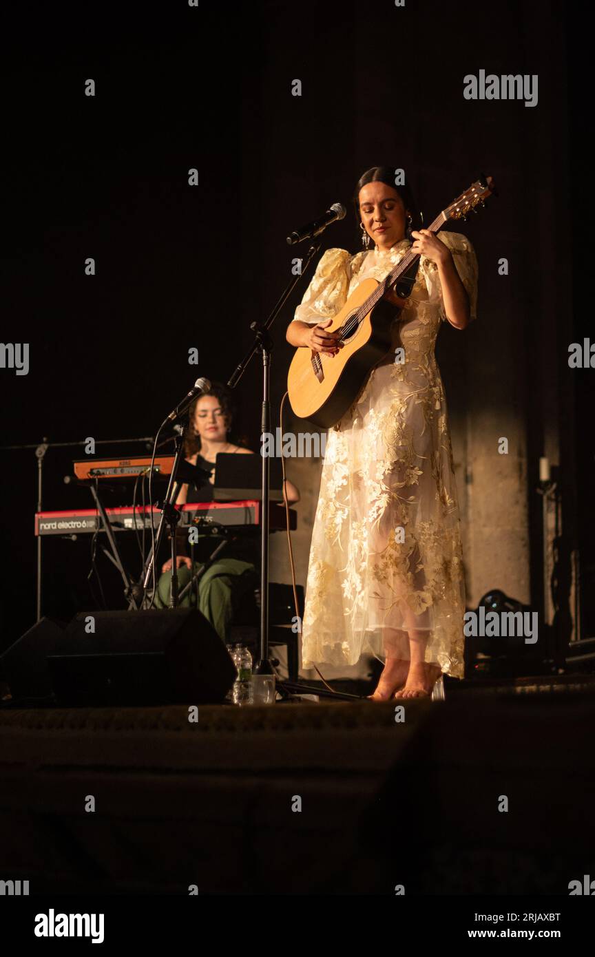 Spanish singer-songwriter Valeria Castro, one of the promising women ...