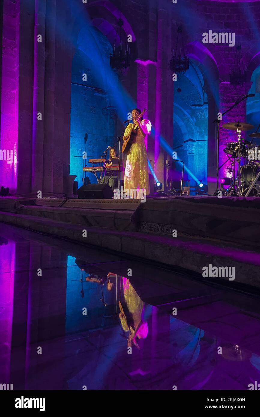 Spanish singer-songwriter Valeria Castro, one of the promising women ...