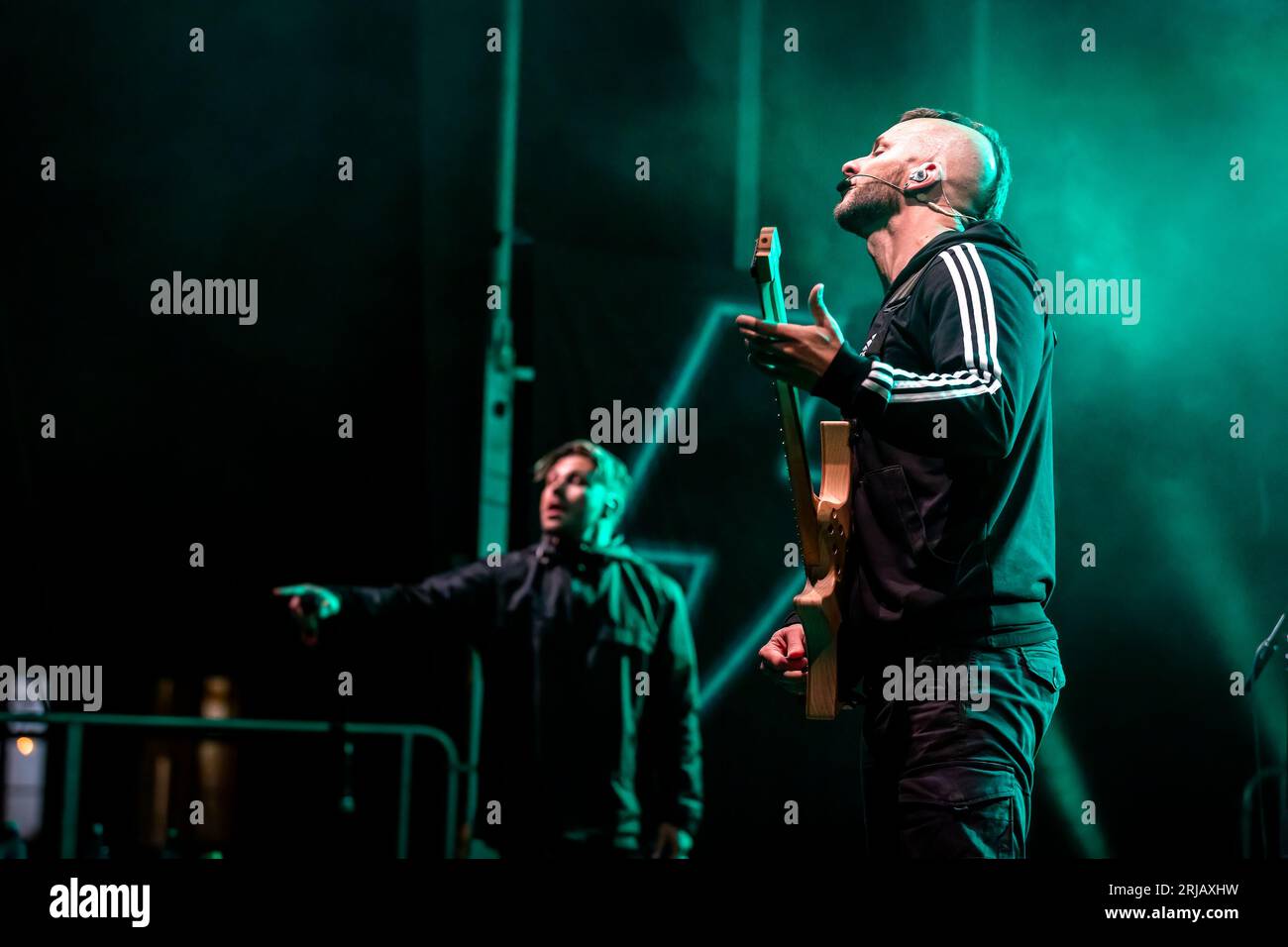 Blaker, Norway. 19th, August 2023. The Swedish metalcore band Dead By ...