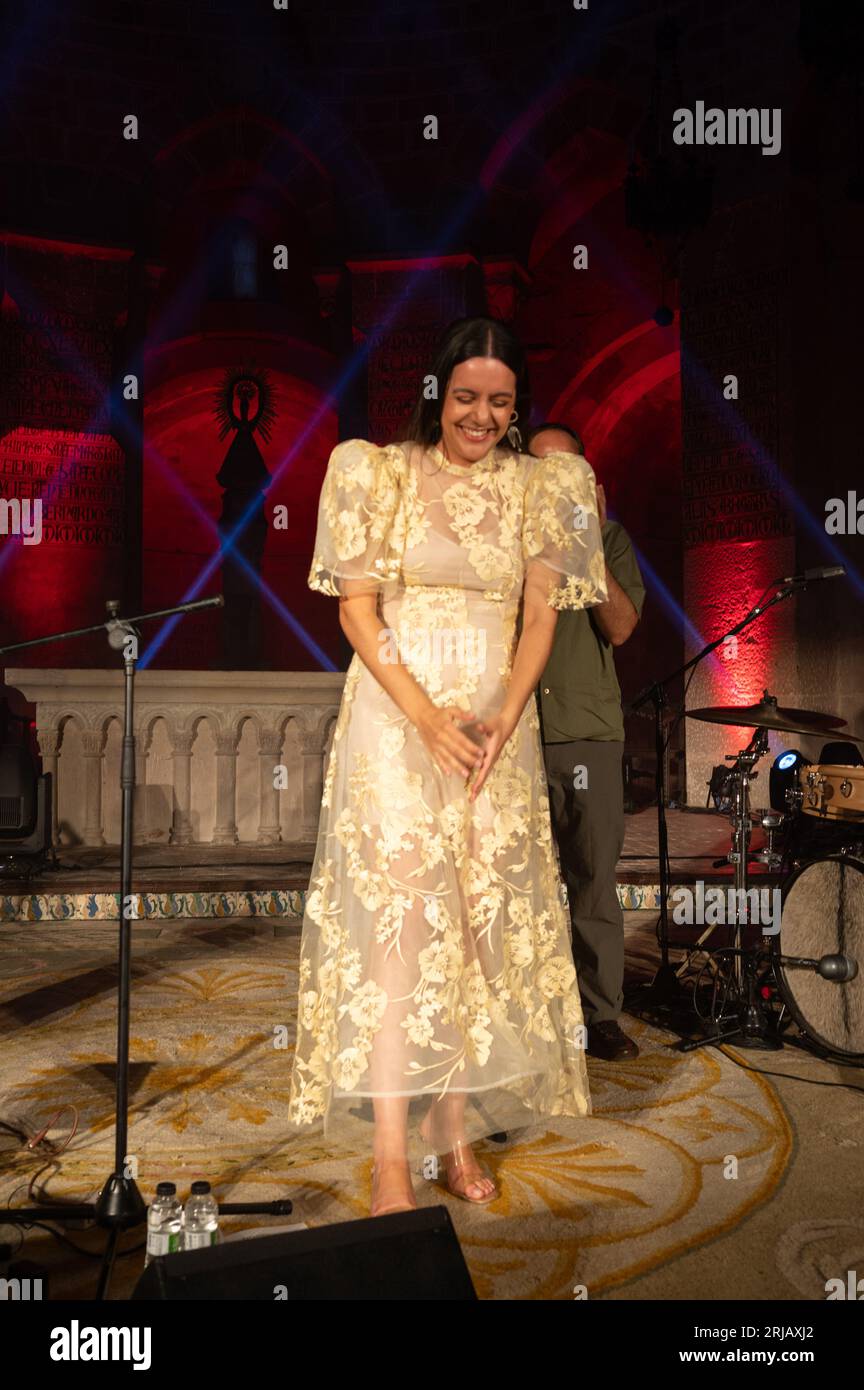 Spanish singer-songwriter Valeria Castro, one of the promising women ...