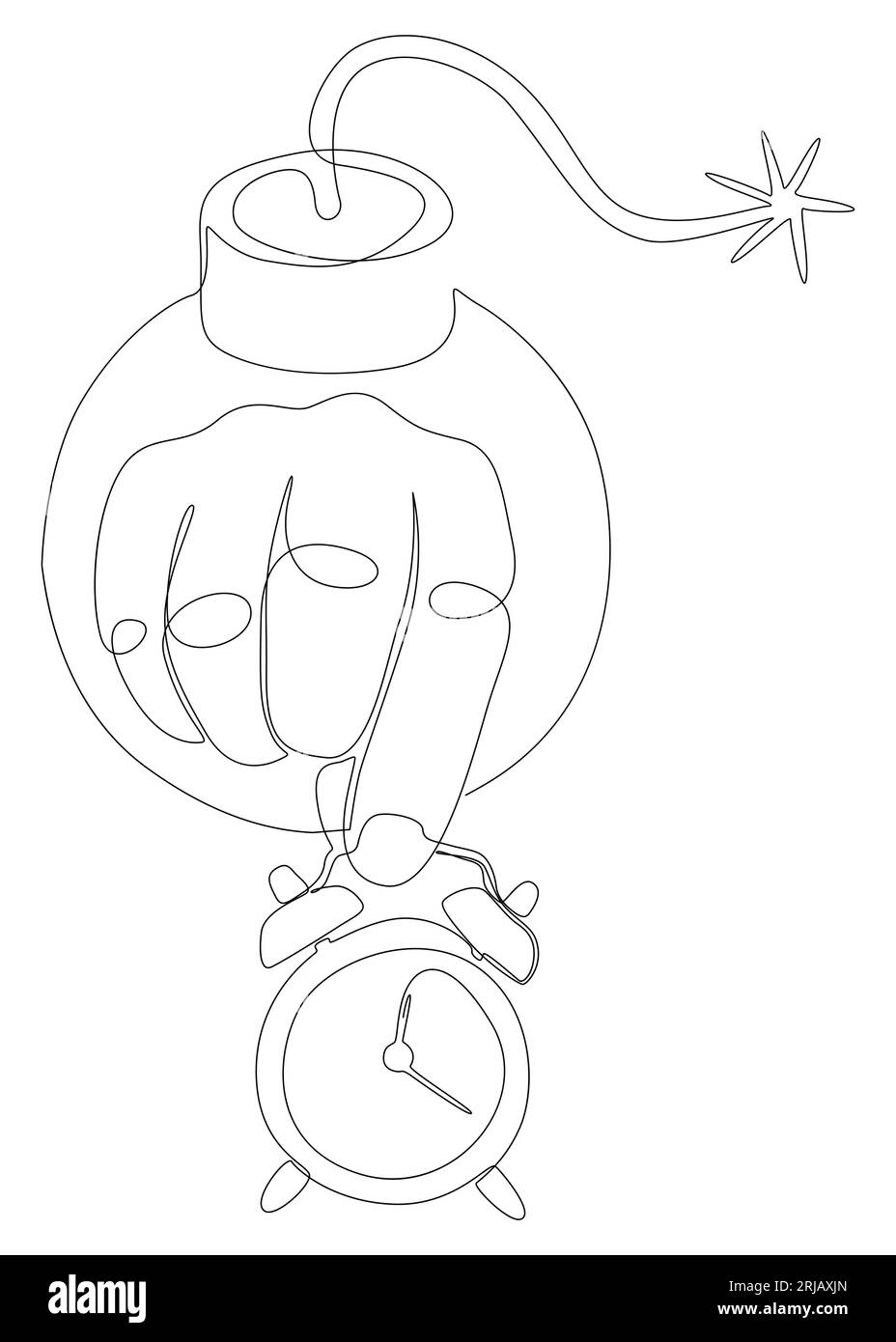 Alarm bomb Stock Vector Images - Alamy