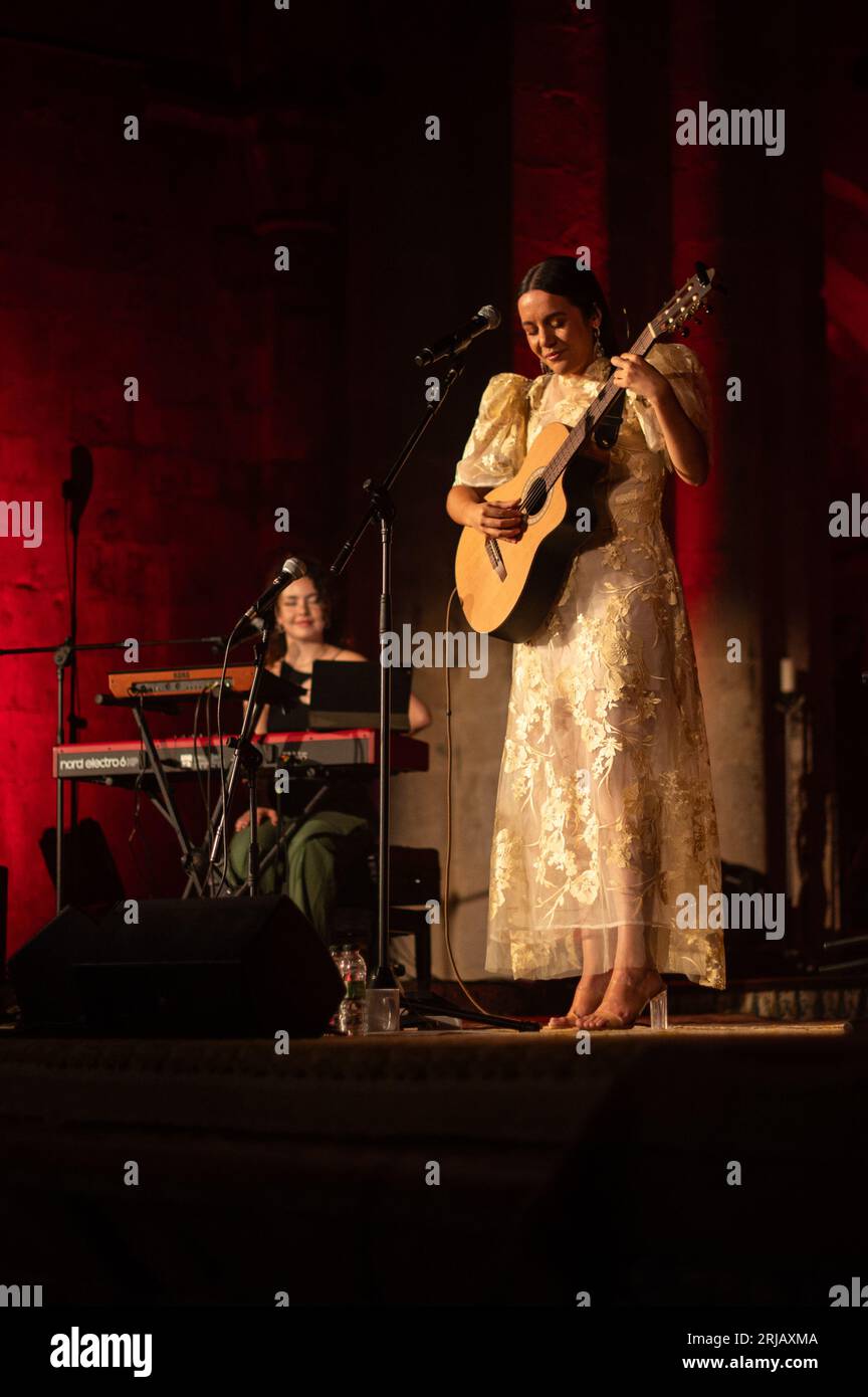Spanish singer-songwriter Valeria Castro, one of the promising women ...