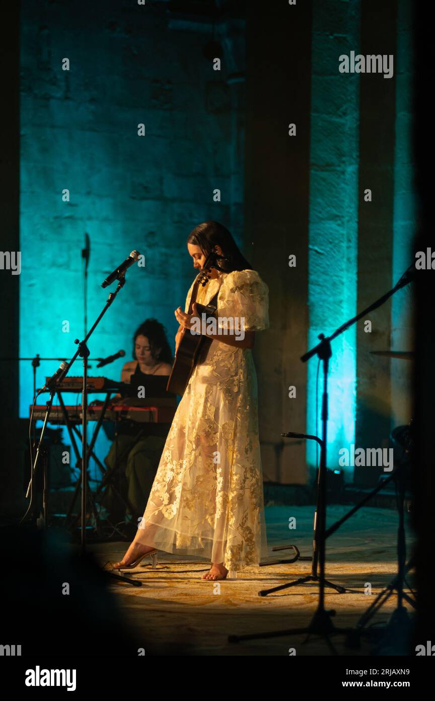 Spanish singer-songwriter Valeria Castro, one of the promising women ...