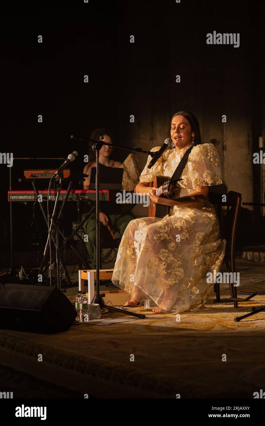 Spanish singer-songwriter Valeria Castro, one of the promising women ...