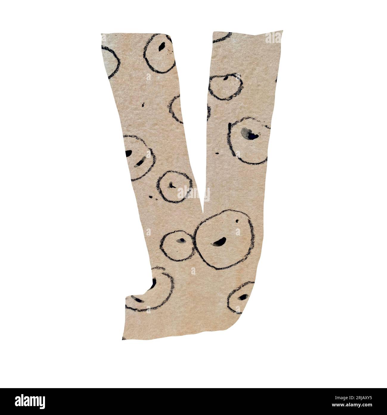 Uppercase letter Y cut out paper alphabet Stock Photo - Alamy