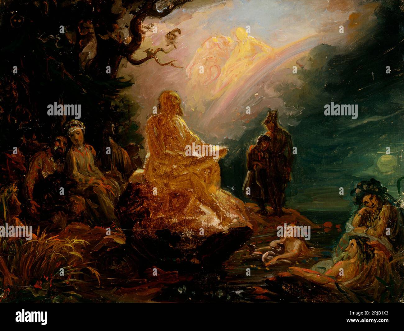 Wainamoinen spelande kantele hi-res stock photography and images - Alamy