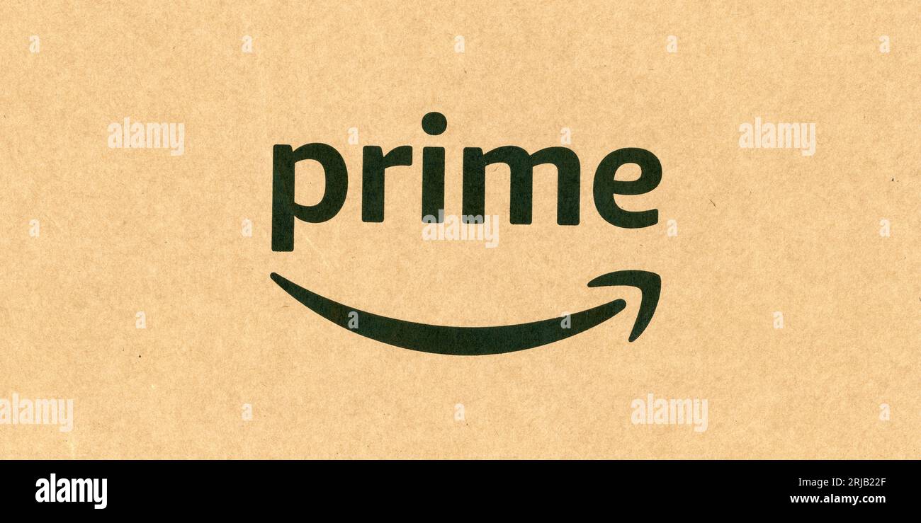 Amazon prime sign hi-res stock photography and images - Alamy