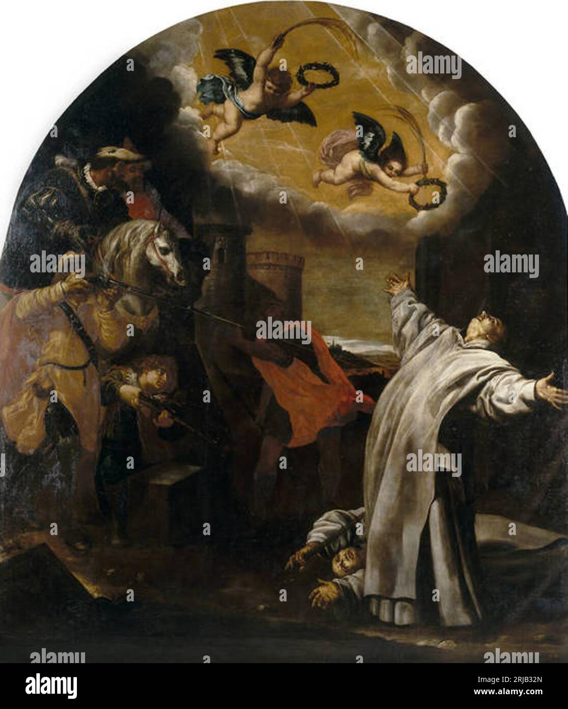 The Martyrdom at Roermond of Vinzenz Herck and Jan Van Loewen 1632 by ...