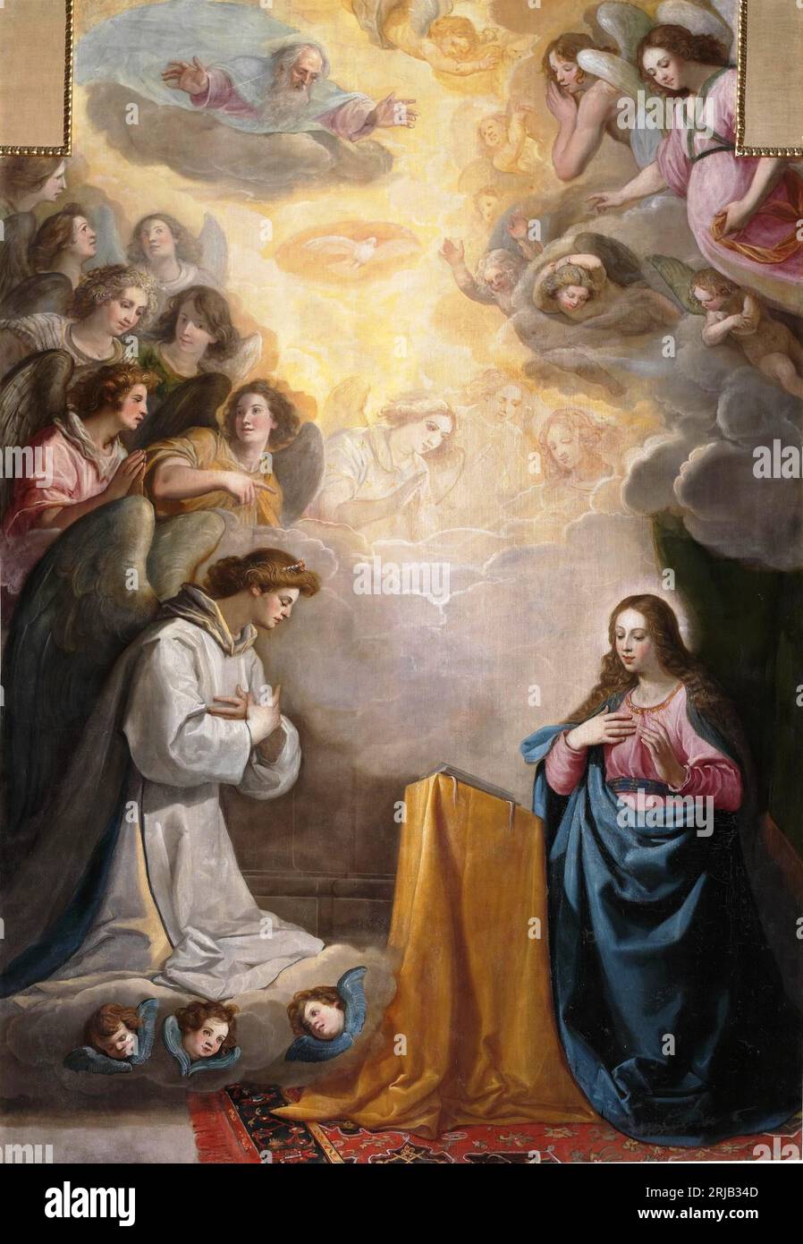 The Annunciation Finales del siglo XVI o primer tercio del siglo XVII ...