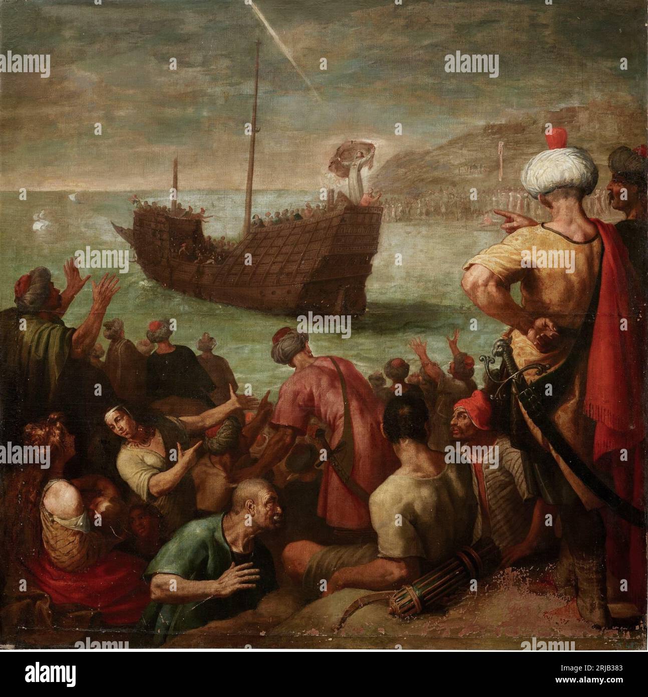 Milagroso regreso de San Juan de Mata Finales del siglo XVI o primer ...