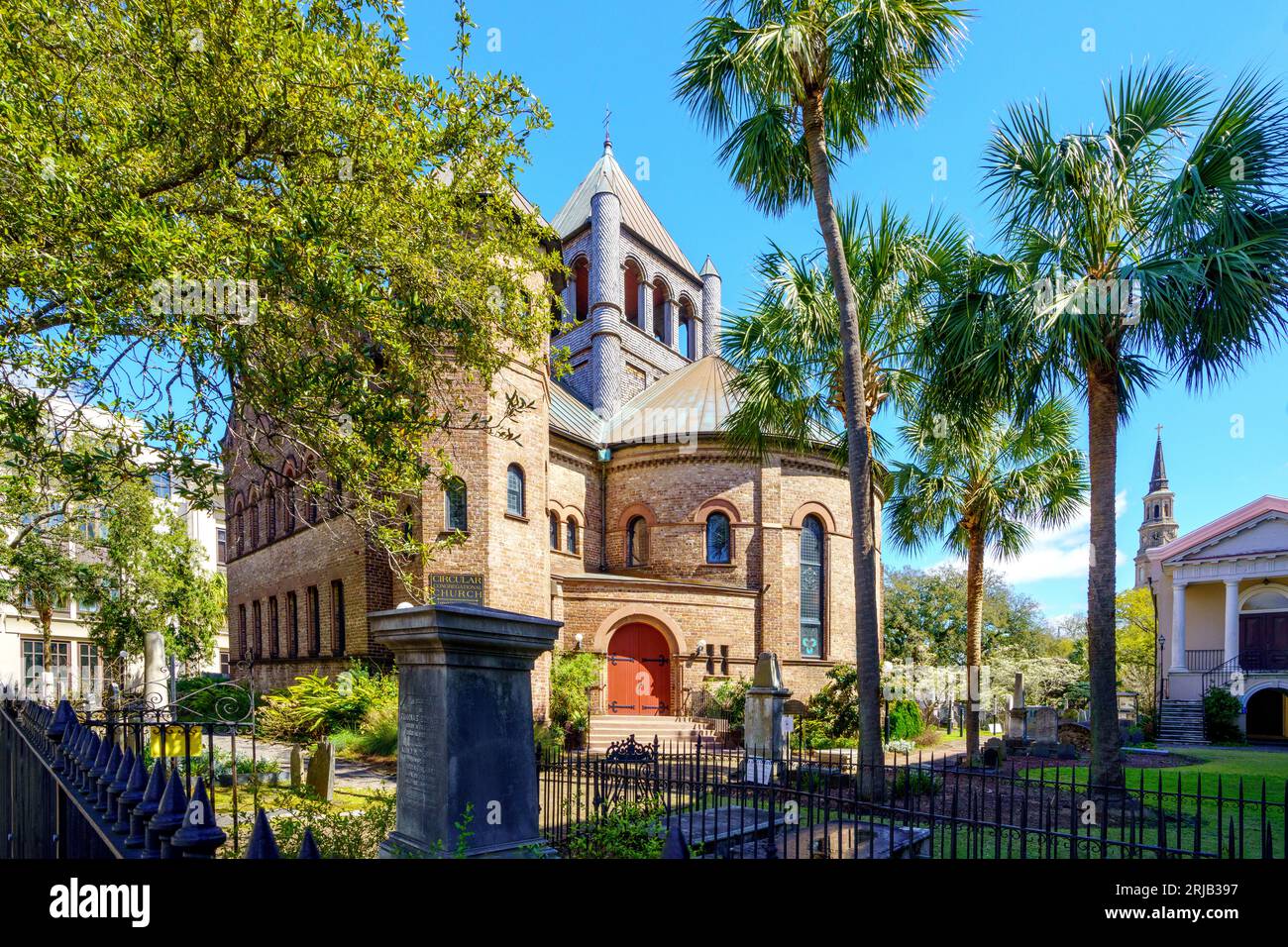 Circular Church,French Quarter, Charleston, South Carolina, United ...