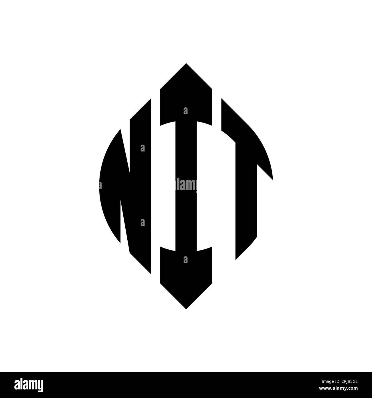 Nit logo design hi-res stock photography and images - Alamy