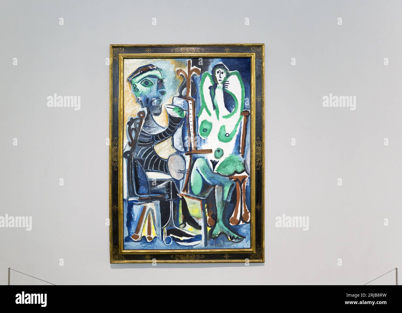 Pablo Picasso in Pinakothek der Moderne Stock Photo - Alamy