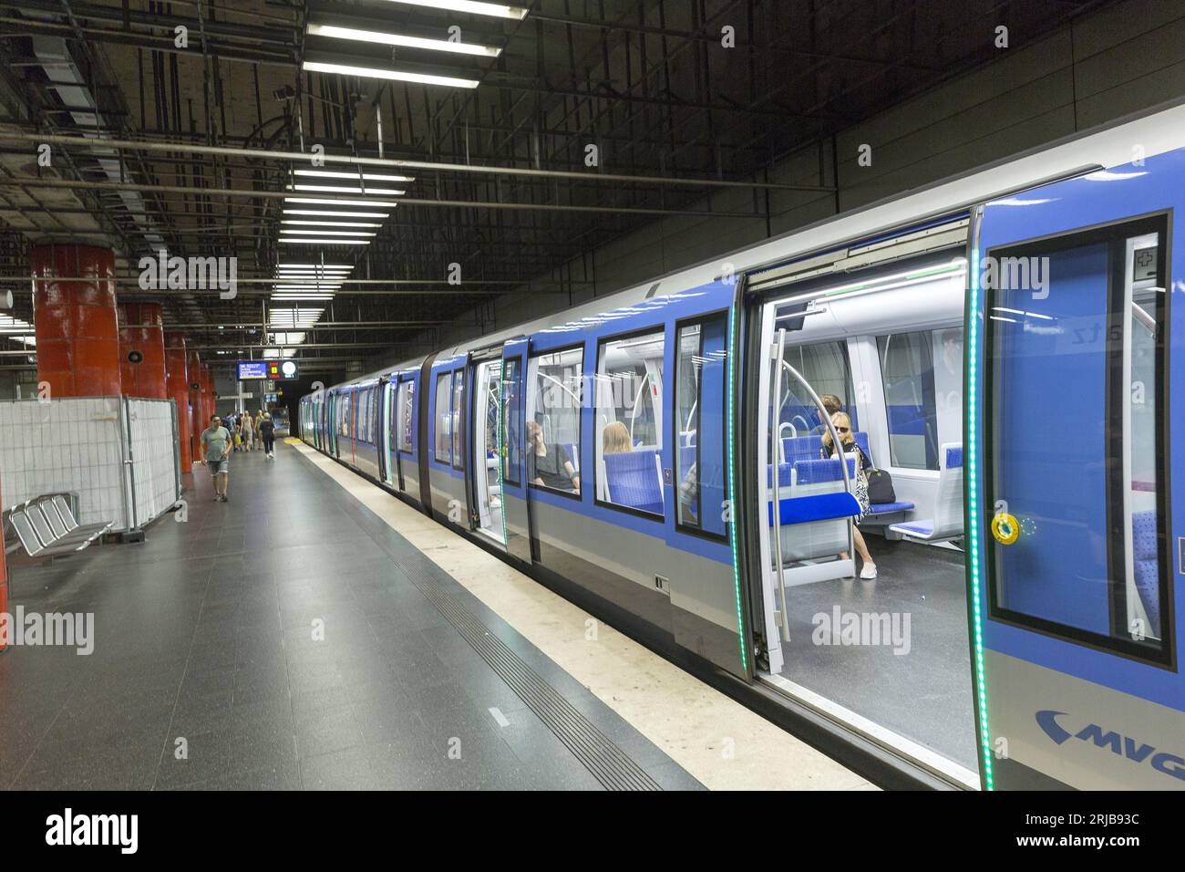 Underground metro transport hi-res stock photography and images - Alamy