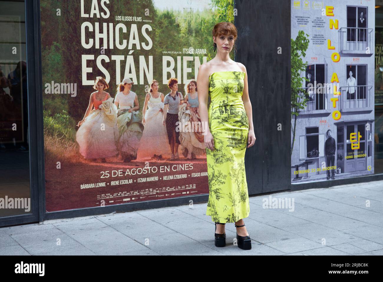 Itsaso Arana attends 'Las Chicas Estan Bien' photocall at Golem Cinema ...