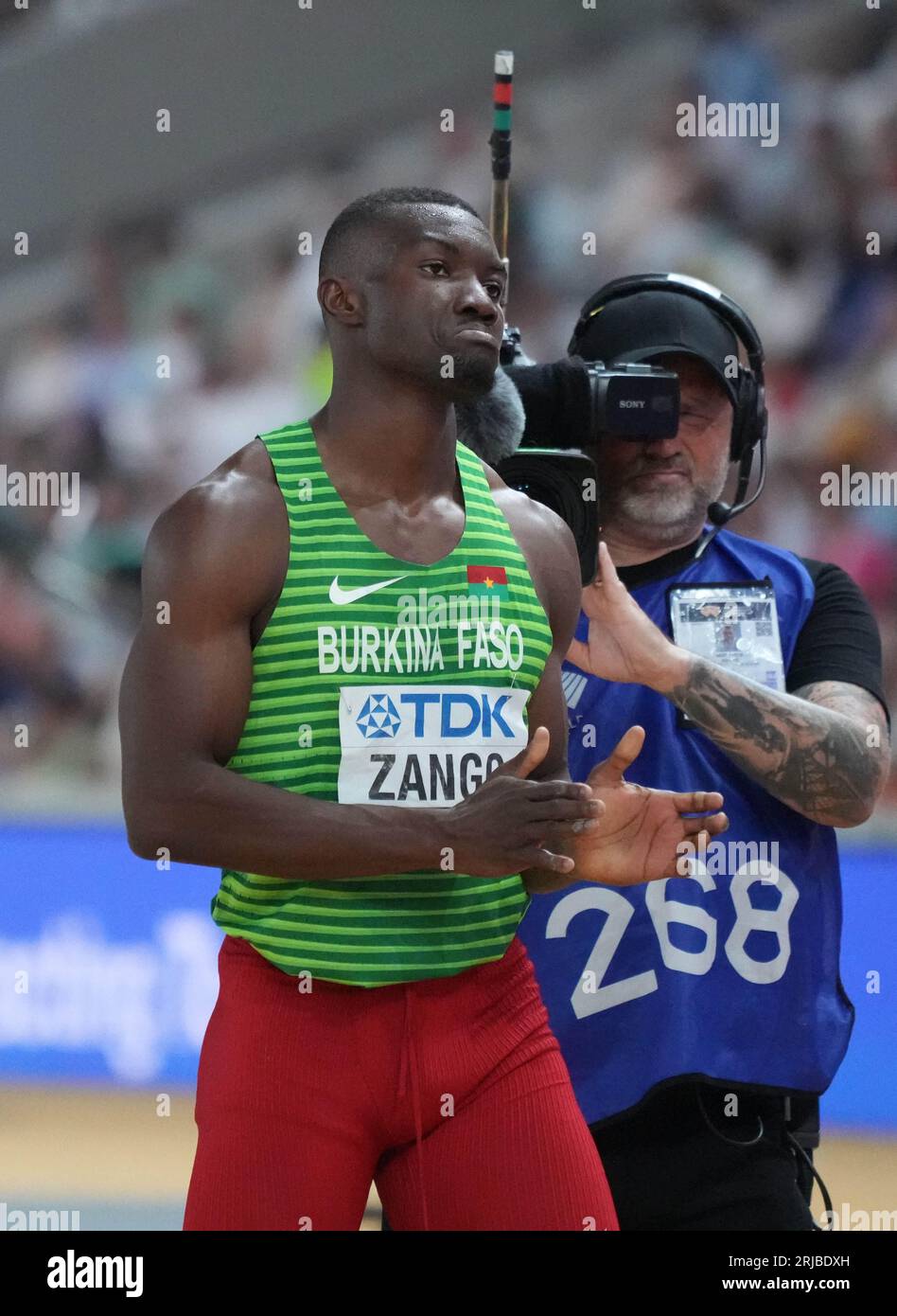 Budapest, Hungary. 21st Aug, 2023. Hugues Fabrice ZANGO of BUR Final ...