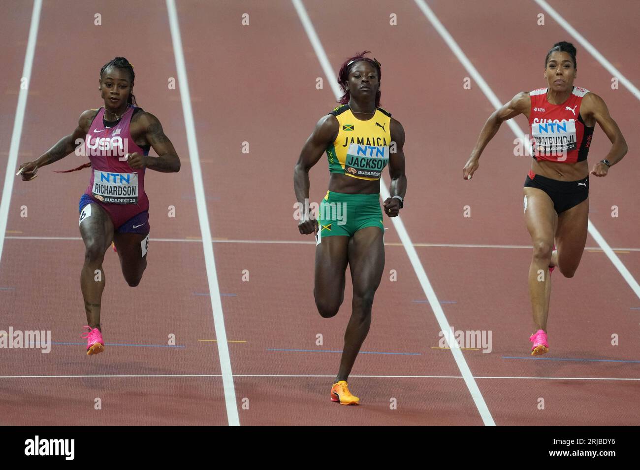Budapest, Hungary. 21st Aug, 2023. Sha'Carri RICHARDSON of USA ...